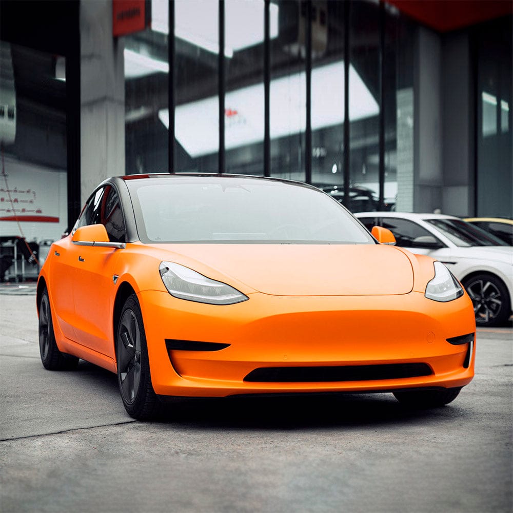 Solar Orange Vinyl Wrap - kunlinfilm.com